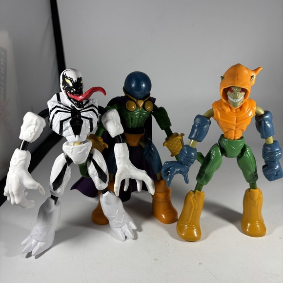 Marvel | Toys | 3 Marvel Bend And Flex Figures Bendy Action Figures ...